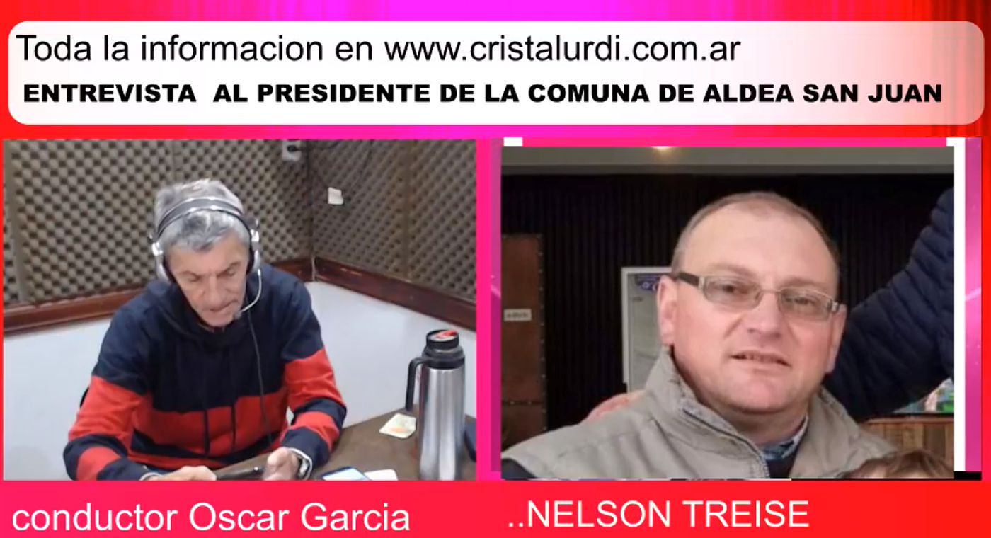 ENTREVISTA A NELSON TREISE - ALDEA SAN JUAN